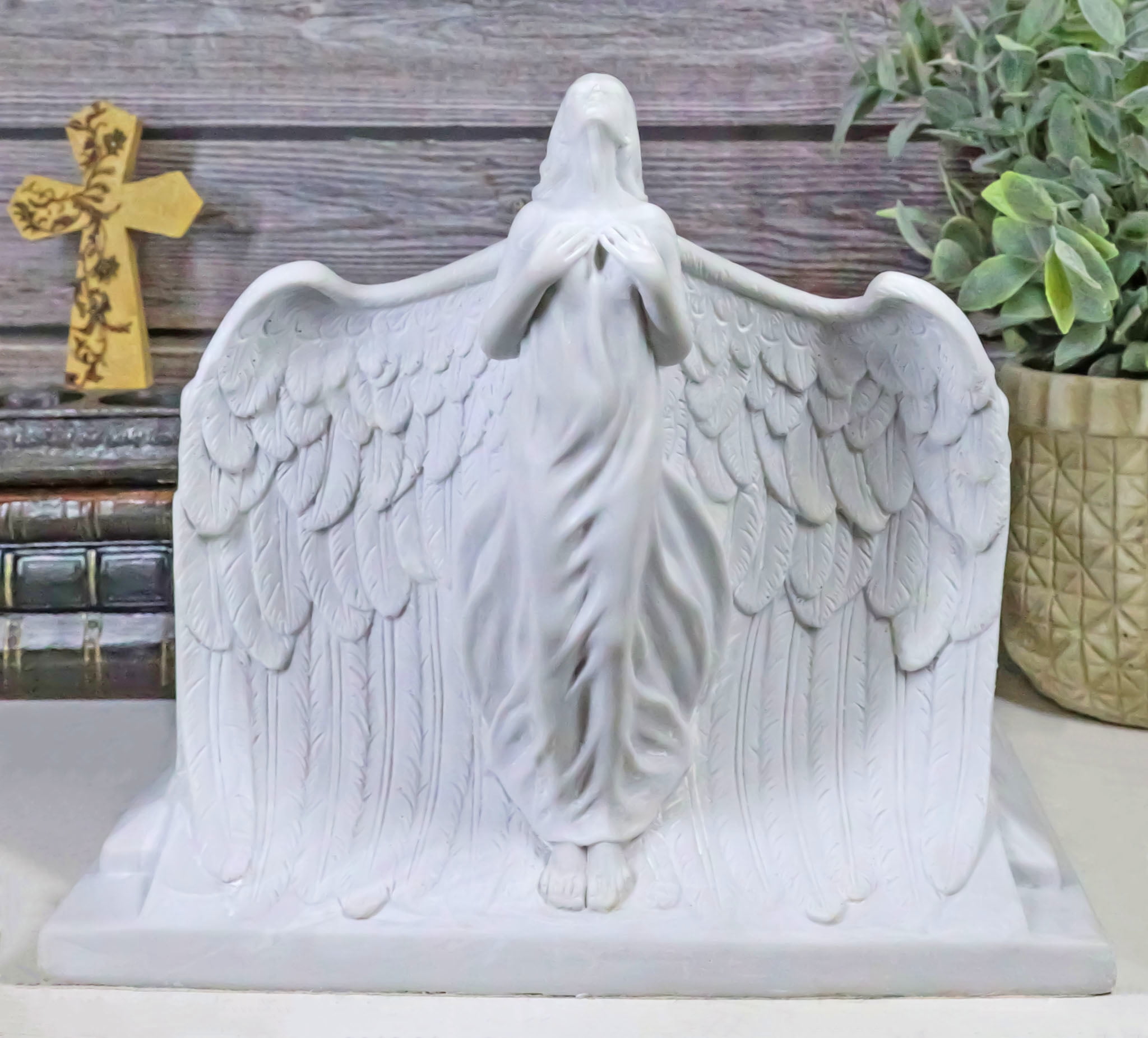 Ebros Heaven Bound Rising Angel Cremation Urn Statue Bottom Load ...