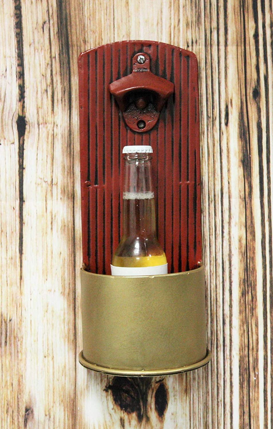 Ebros Hunter's 12 Gauge Shotgun Ammo Casing Bottle Cap Opener Wall ...