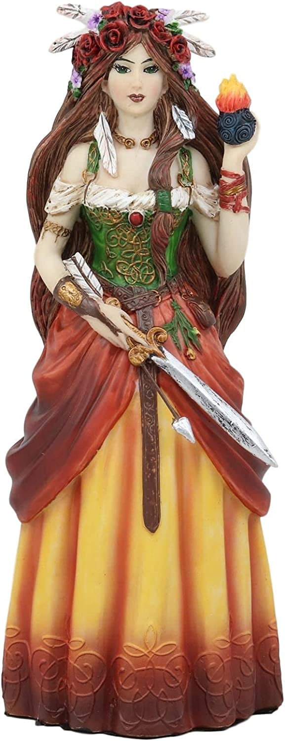 Ebros Irish Goddess Brigid Threefold Deity of Heling Poetry Smithcraft ...