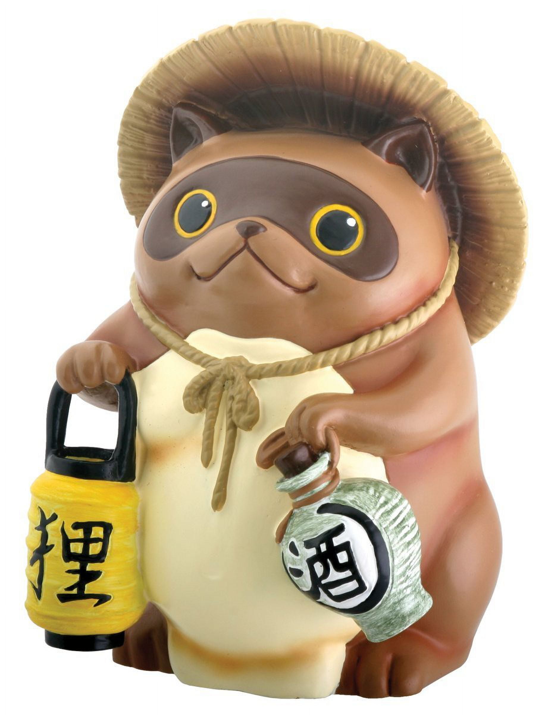 Ebros Japanese Tanuki Raccoon Dog Collectible Figurine Bake Danuki ...