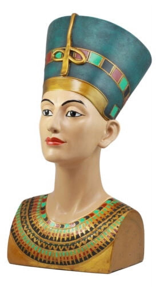 Ebros Large Ancient Egyptian Queen Nefertiti Bust Statue 18"H Classical ...