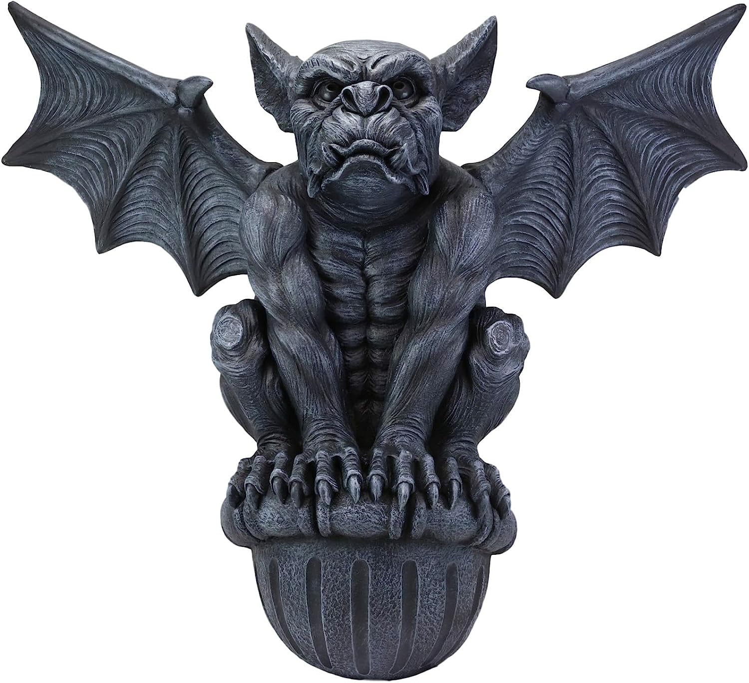 Ebros Large Manor Gothic Winged Warden Gargoyle Crouching On Ledge ...