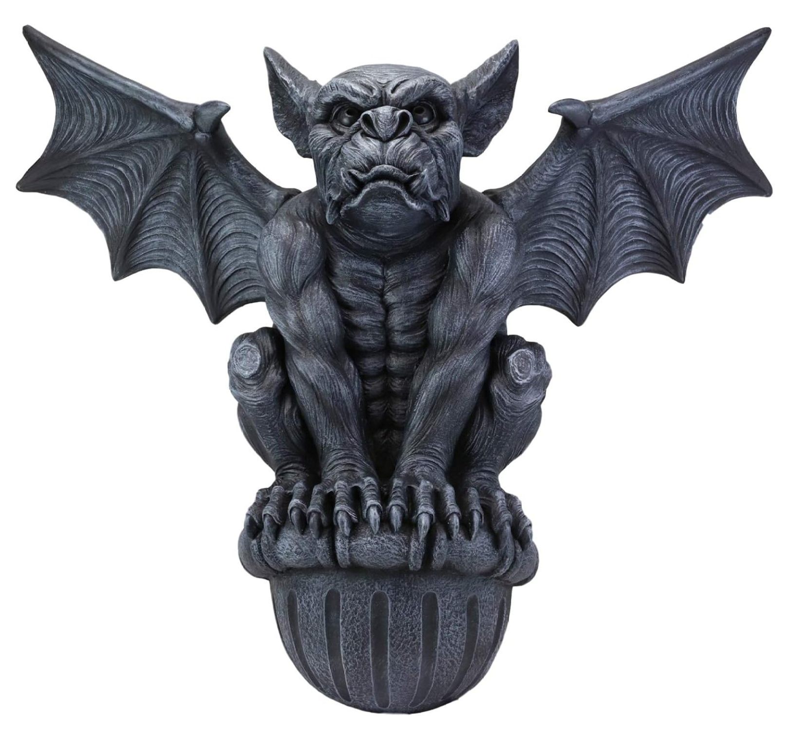 Ebros Large Manor Gothic Winged Warden Gargoyle Crouching On Ledge ...