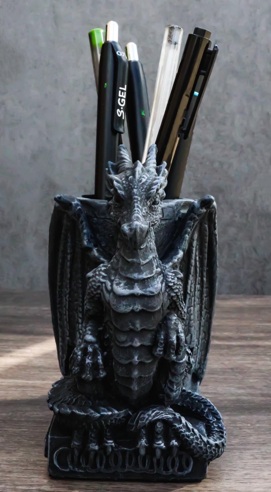 Ebros Medieval Fantasy Dragon Stationery Office Desktop Pen Pencil ...