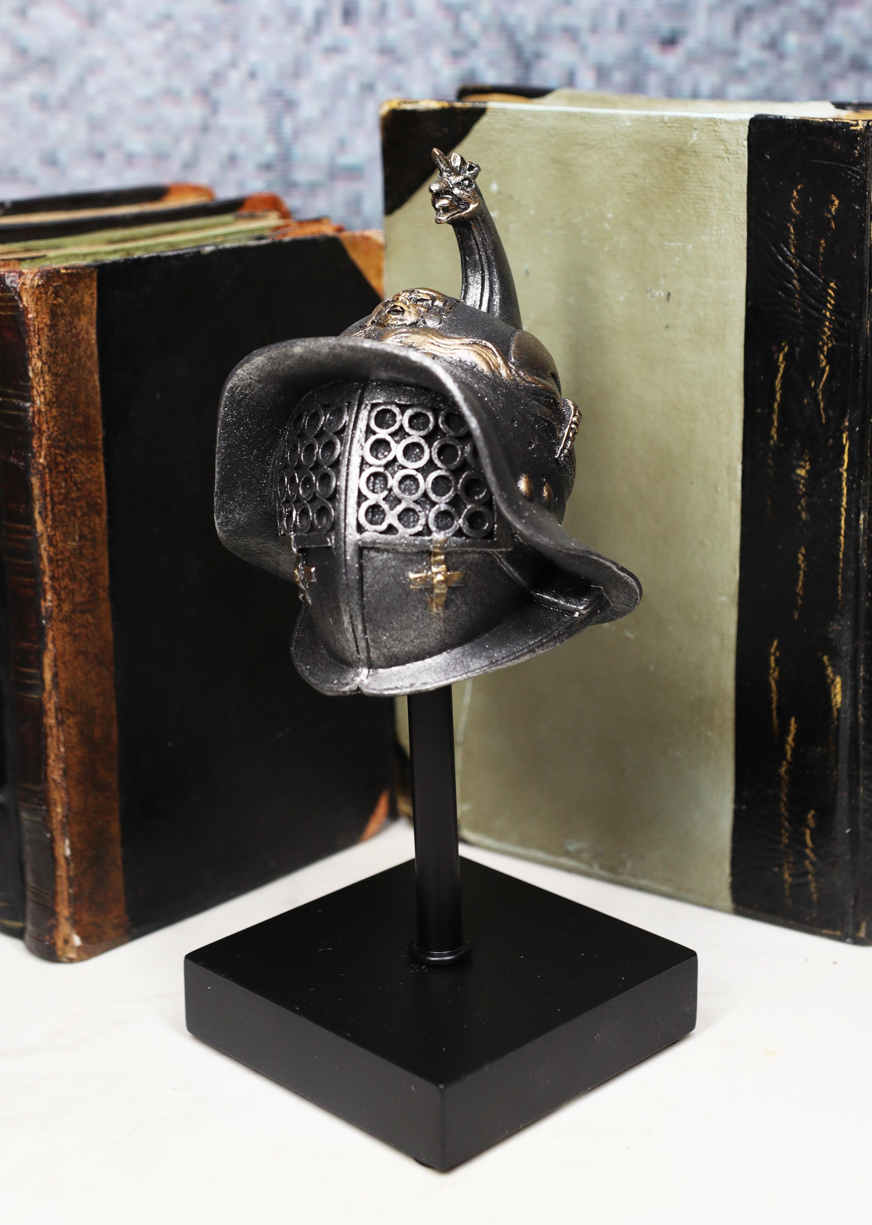 Ebros Museum Mount Thracian Gladiator Spartacus Helmet Helm Face Guard ...