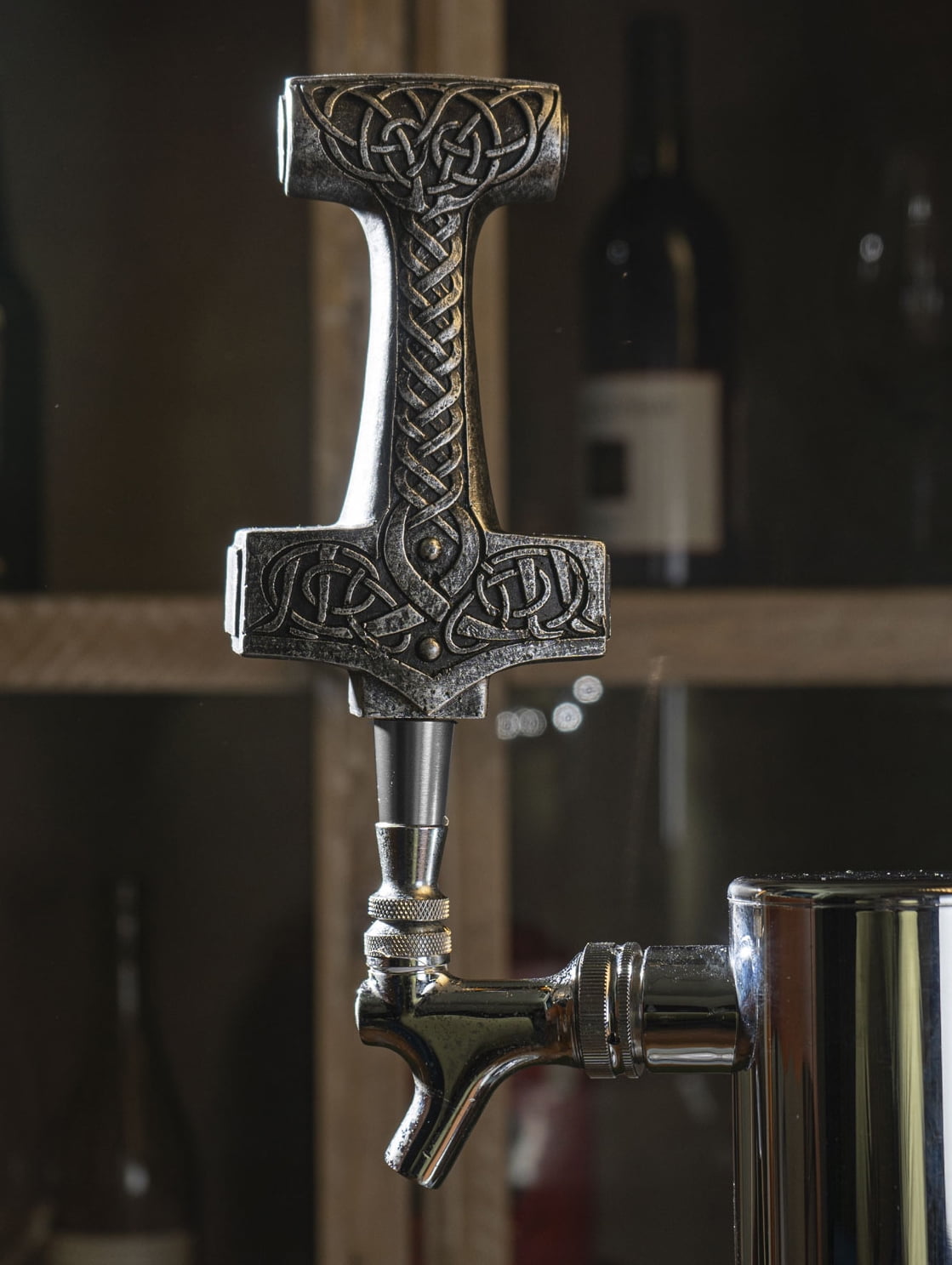 Ebros Mythology God Thor Hammer Mjolnir Novelty Beer Tap Handle ...
