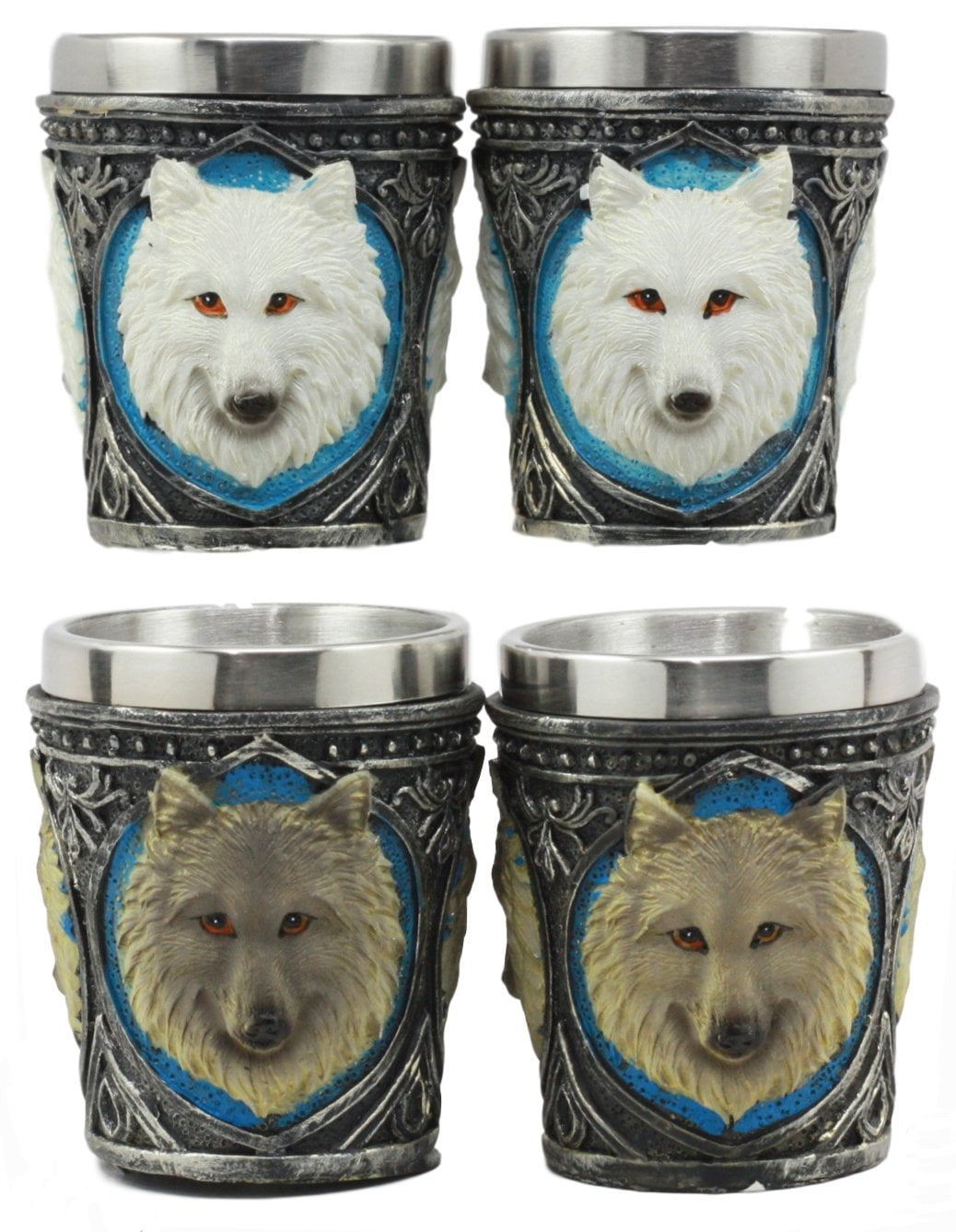 Ebros Myths Legends And Fantasy Spirit Themed 2-Ounce Shot Glasses Set ...