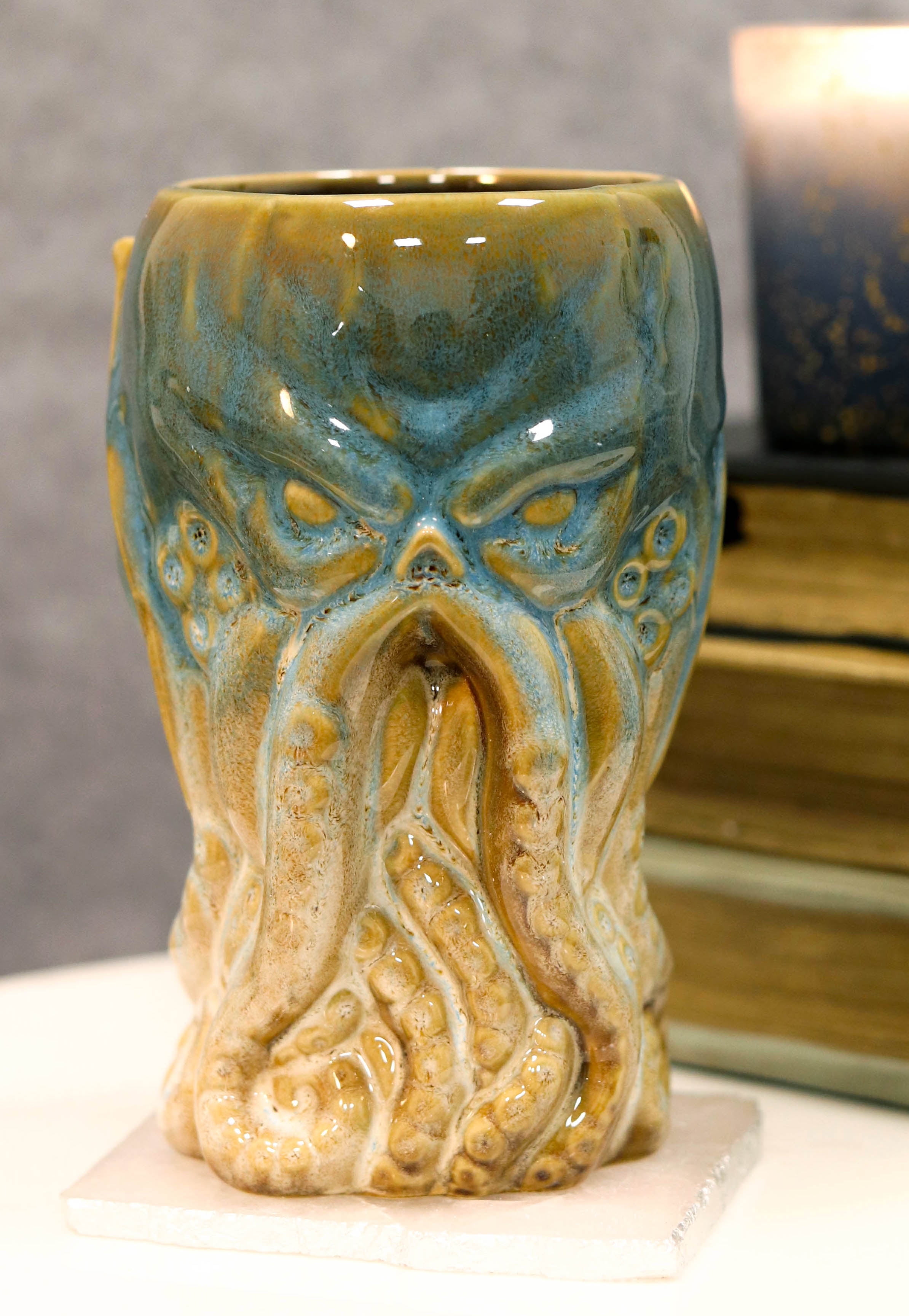 Ebros Nautical Cthulhu Giant Octopus Kraken Tall Mug 16oz Ceramic 6.5"H ...