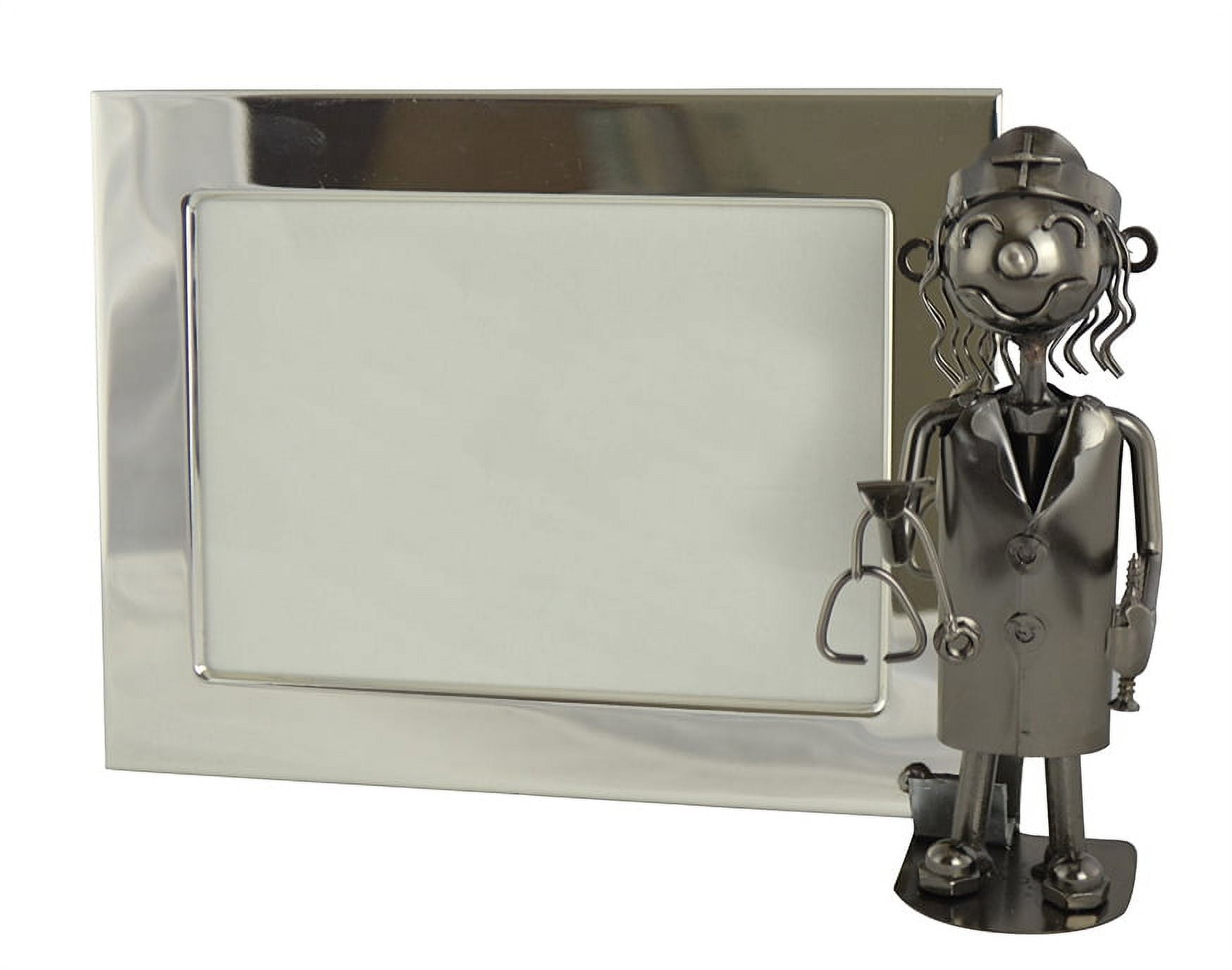 Ebros Nurse Practitioner Metal Sculpture 5"X7" Picture Frame Vertical ...