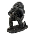 Ebros Gift Courageous Kneeling Soldier Statue, 6" Tall, Bronze Patina ...