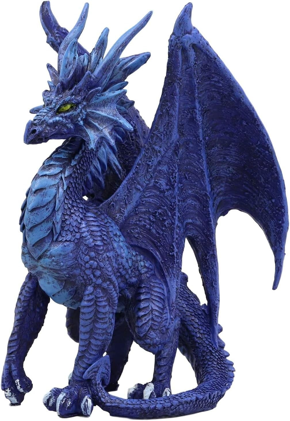 Ebros Ruth Thompson Fantasy Blue Nightfall Dragon with Majestic Horns ...