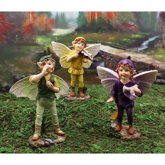 Fairy Figurines and Garden Decor Enhance Your Home and Outdoor Spaces