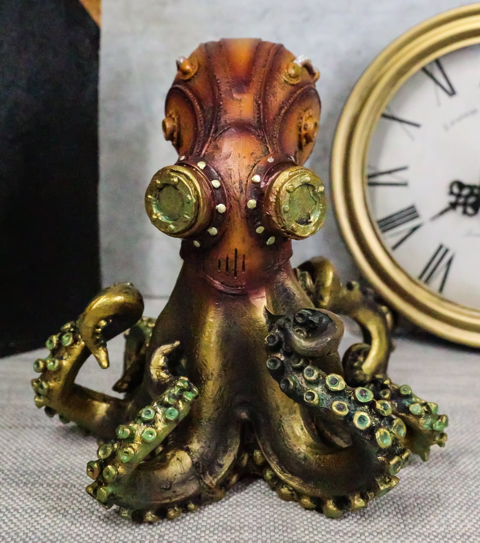 Ebros Steampunk Giant Kraken Octopus Marauder Statue 5.5"Tall Deep Sea ...