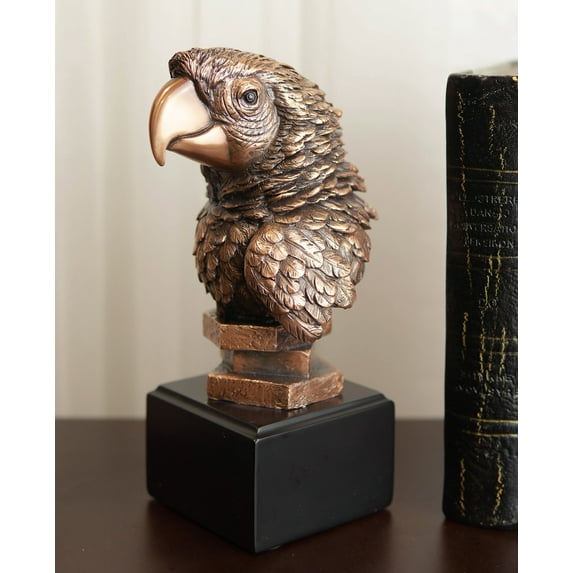 Ebros Tropical Rainforest Paradise Rio Bird Scarlet Macaw Parrot Bust ...