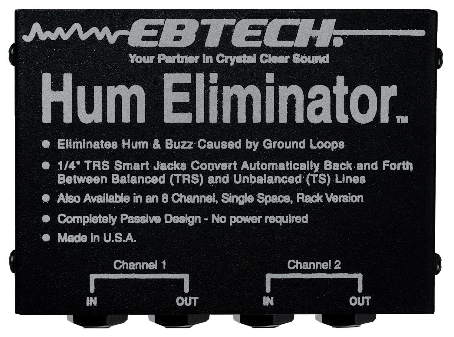 Ebtech Hum Eliminator 2 Channel Box - Walmart.com