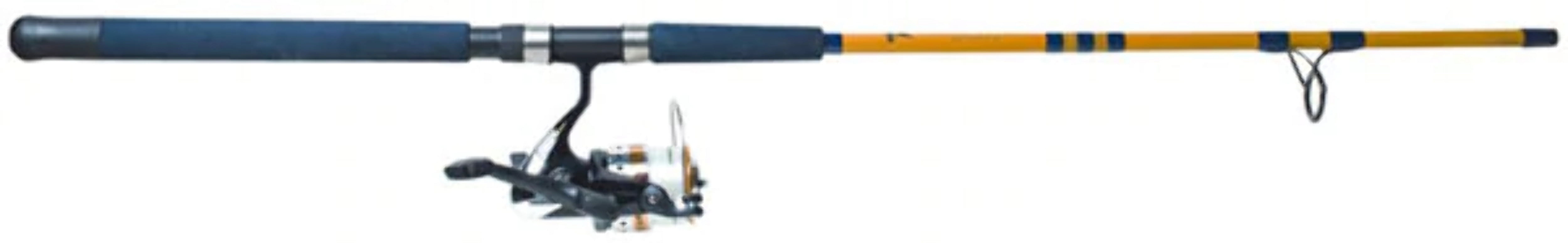 Eagle Claw Surf Beast Spinning Combo, 7ft Medium Heavy, 2-Piece, Size ...