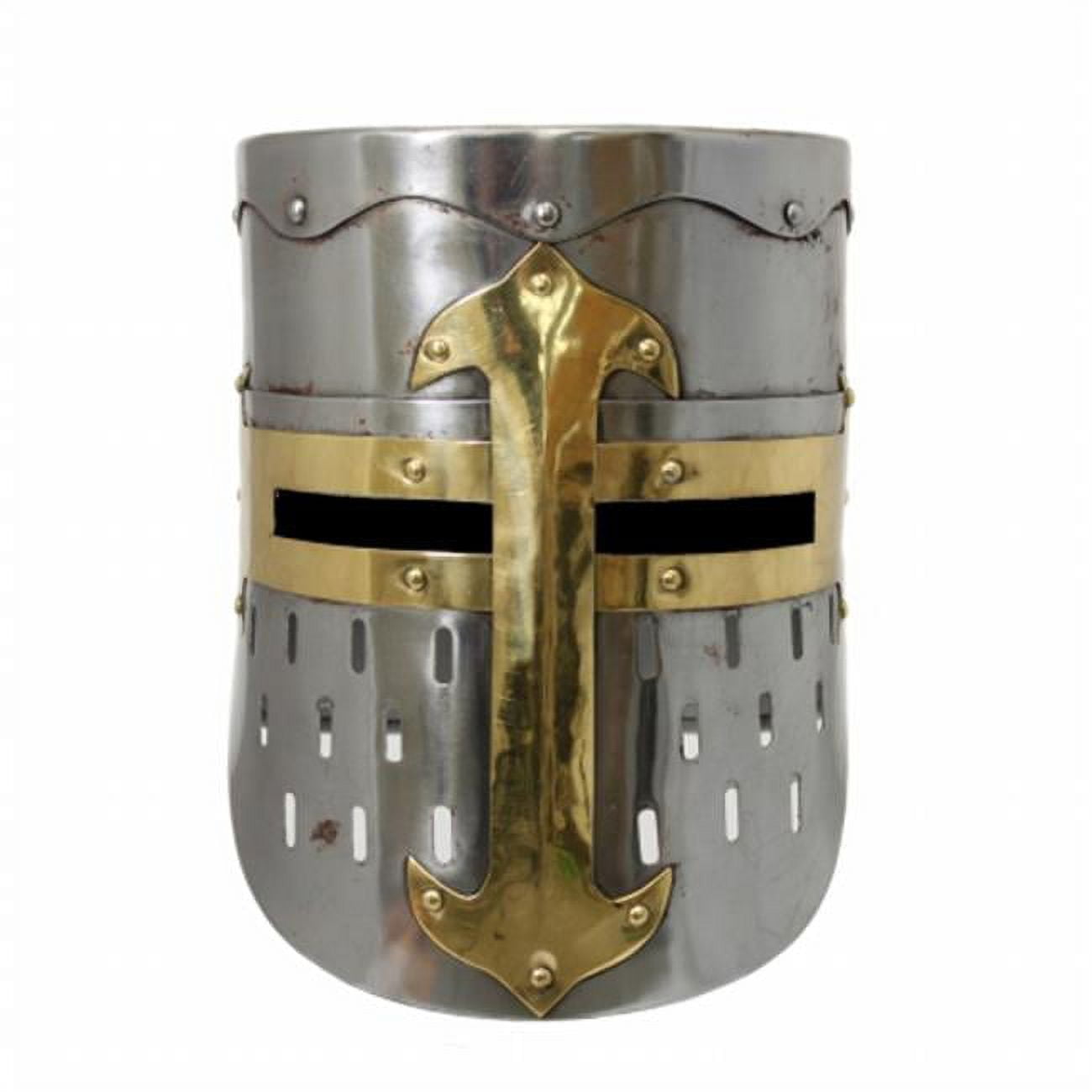 EcWorld Enterprises 8880600A Antique Replica Medieval Armor Pot Helmet ...