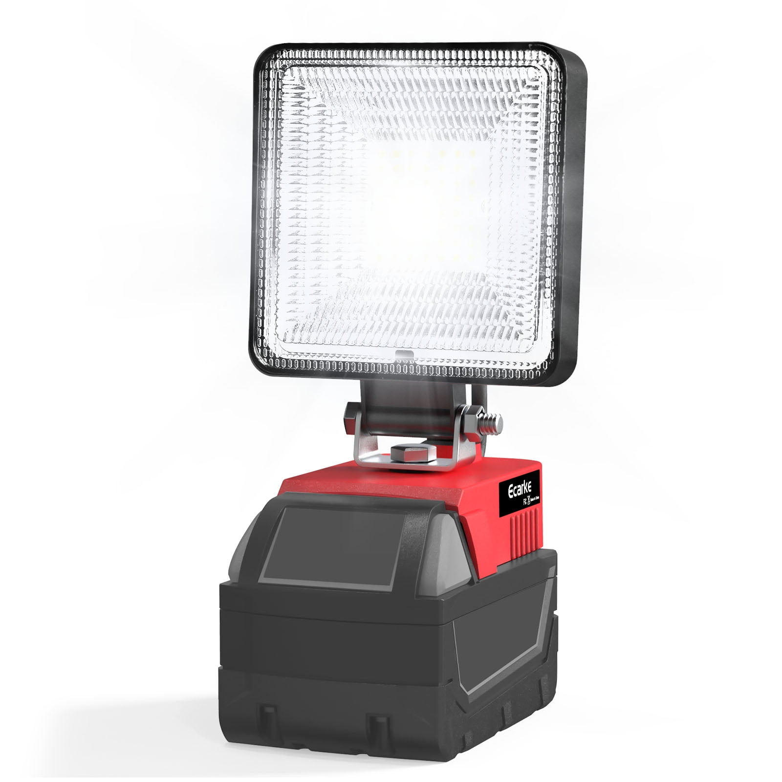 Ecarke Led Work Light for Milwaukee 18v Battery: 34W 3000LM Battery ...