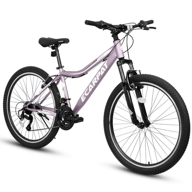 Ecarpat 24'' Unisex Lightweight Mountain Bike, Purple - Walmart.com