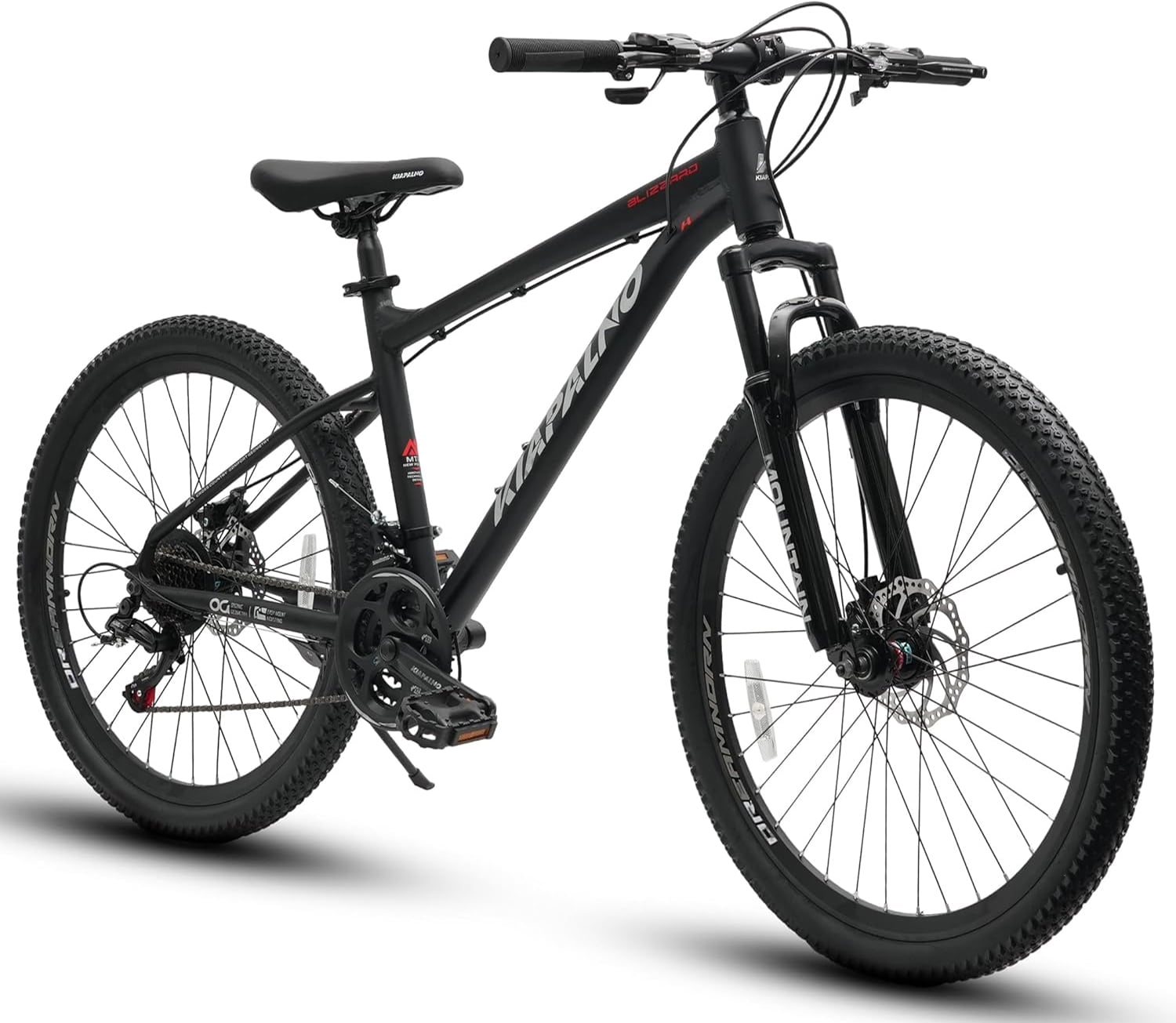 Ecarpat 26 Inch Mountain Bike Aluminum Frame, Women Men's 21 Speed ...