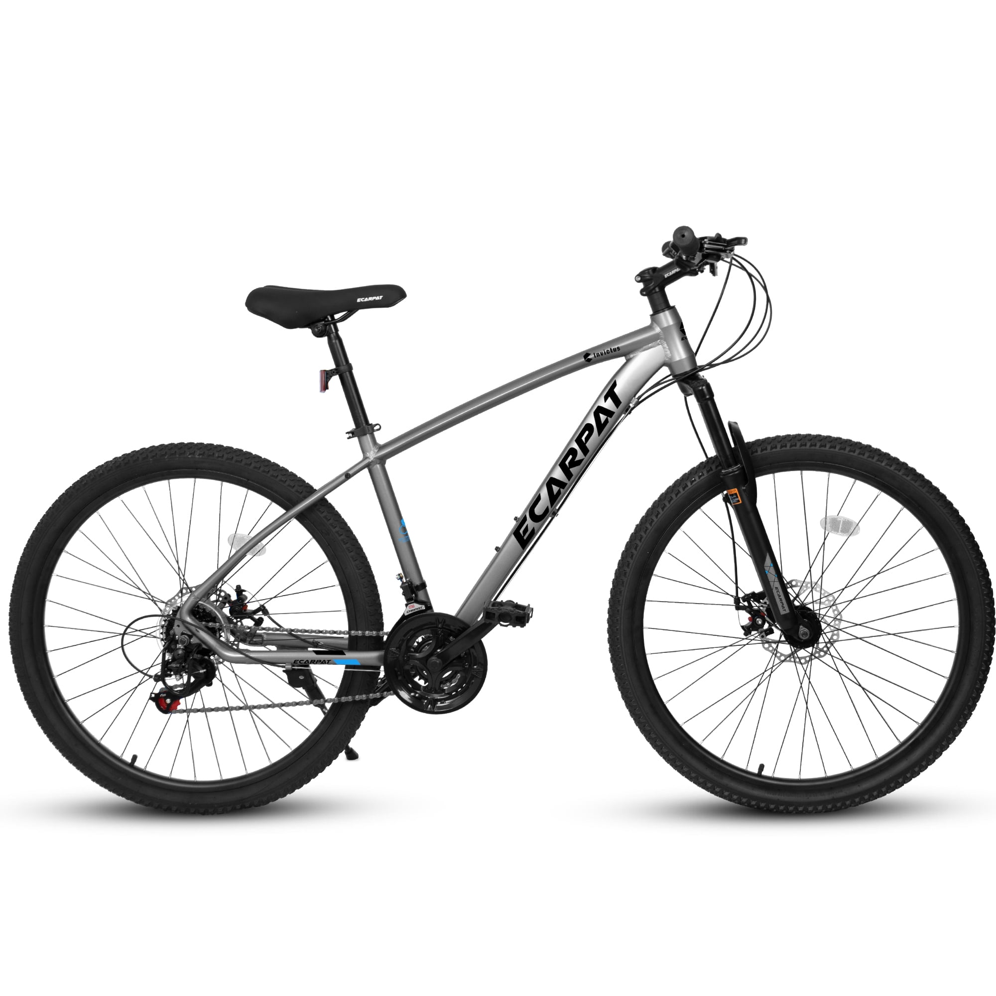 Ecarpat 27 inch Mountain Bike for Men Women Mens, Shimano 21 Speeds ...