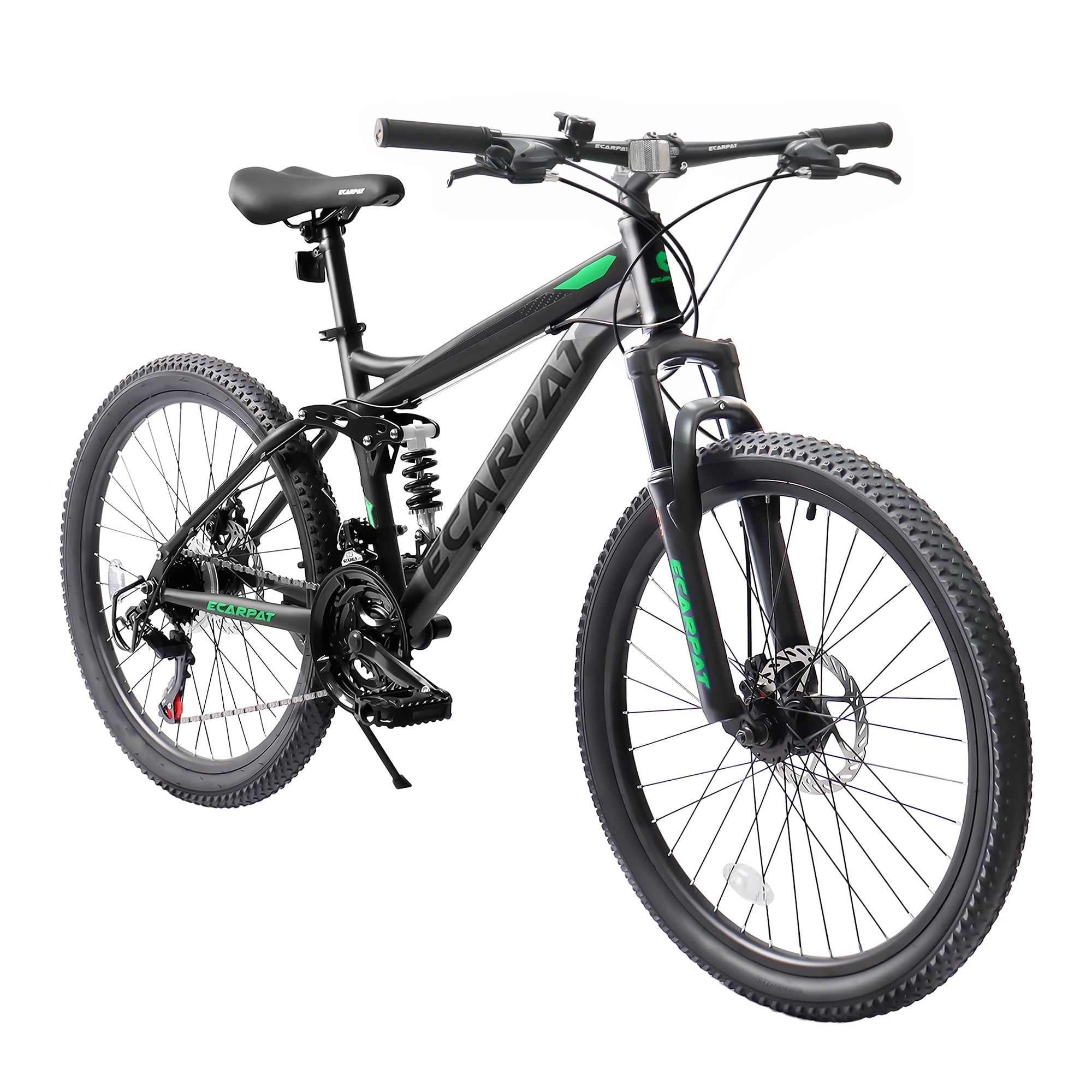 Ecarpat Mountain Bike 26 inch with Gear Shifter for Men Women, MTB ...
