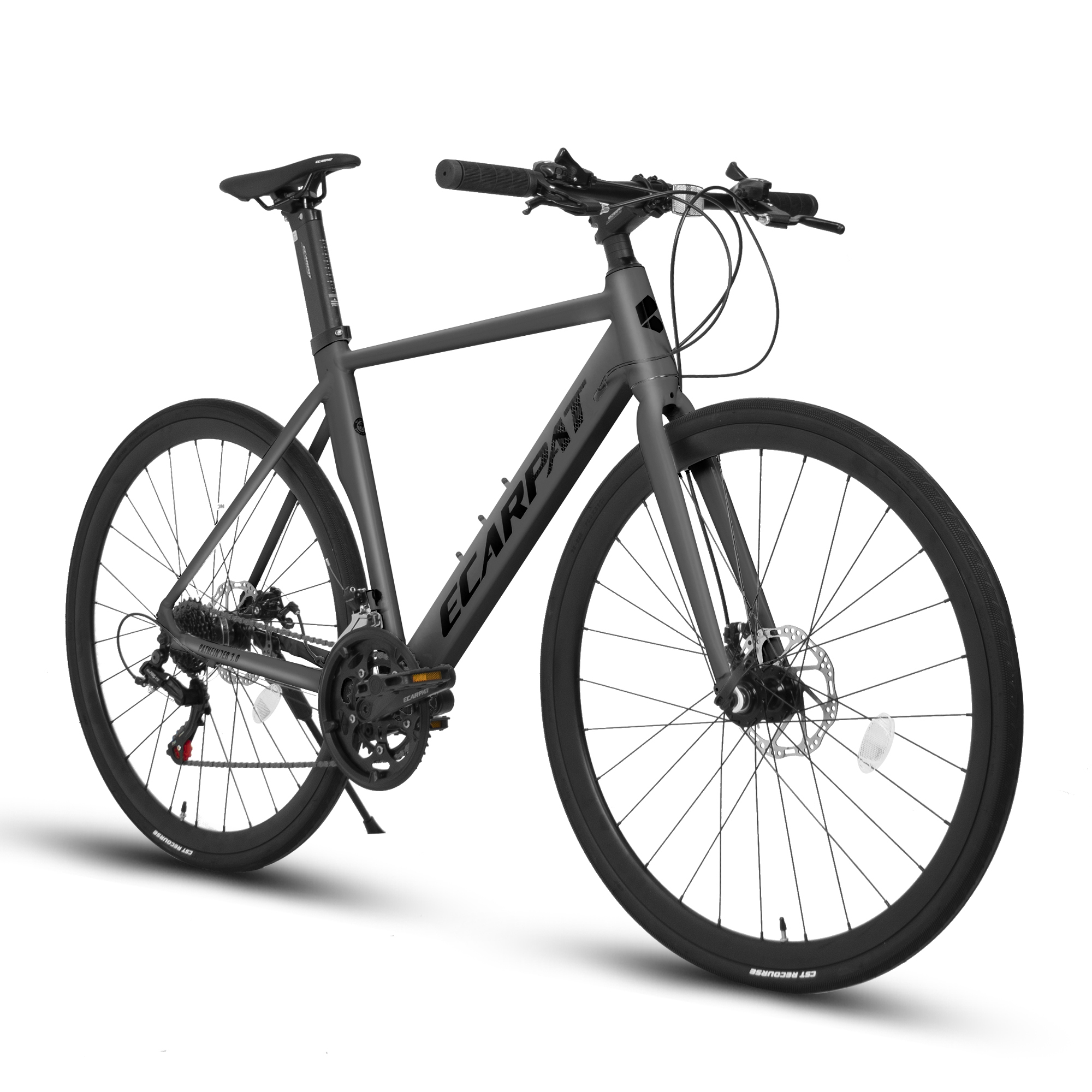 Ecarpat Road Bike 14 Speed Shimano Disc Brakes, Lightweight Aluminum ...