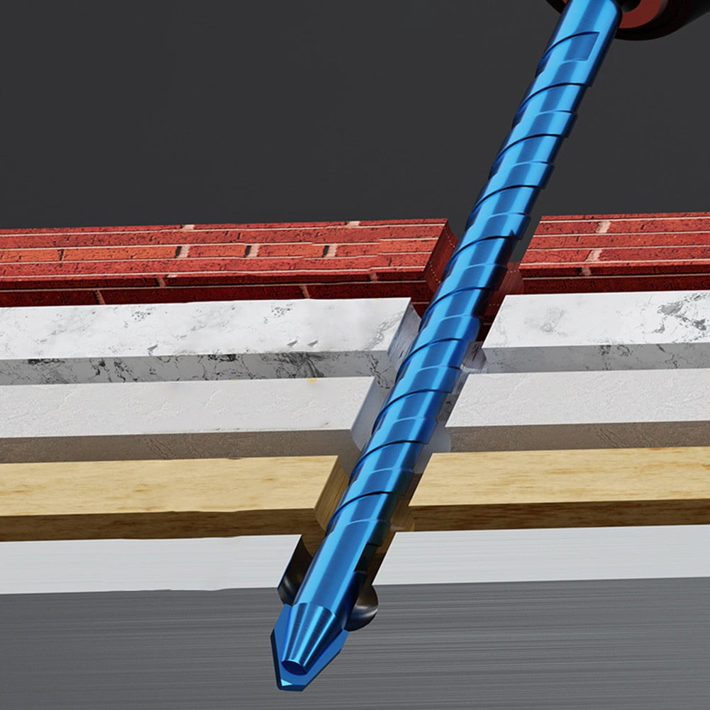 Eccentric Drill Drilling 6-12Mm Glass Tile Punching Rock Slab Triangle ...