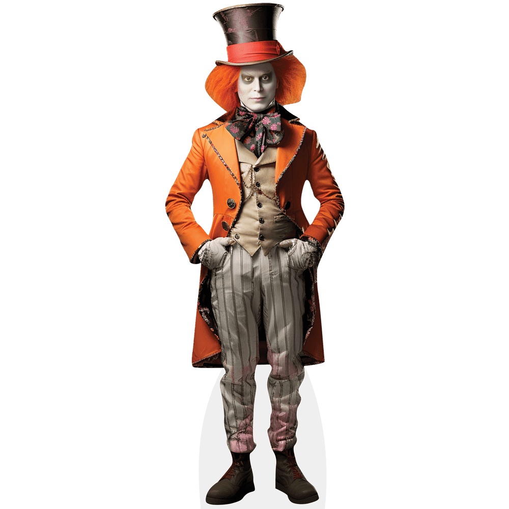 Eccentric Man (Orange) Lifesize Cardboard Cutout Standee - Walmart.com