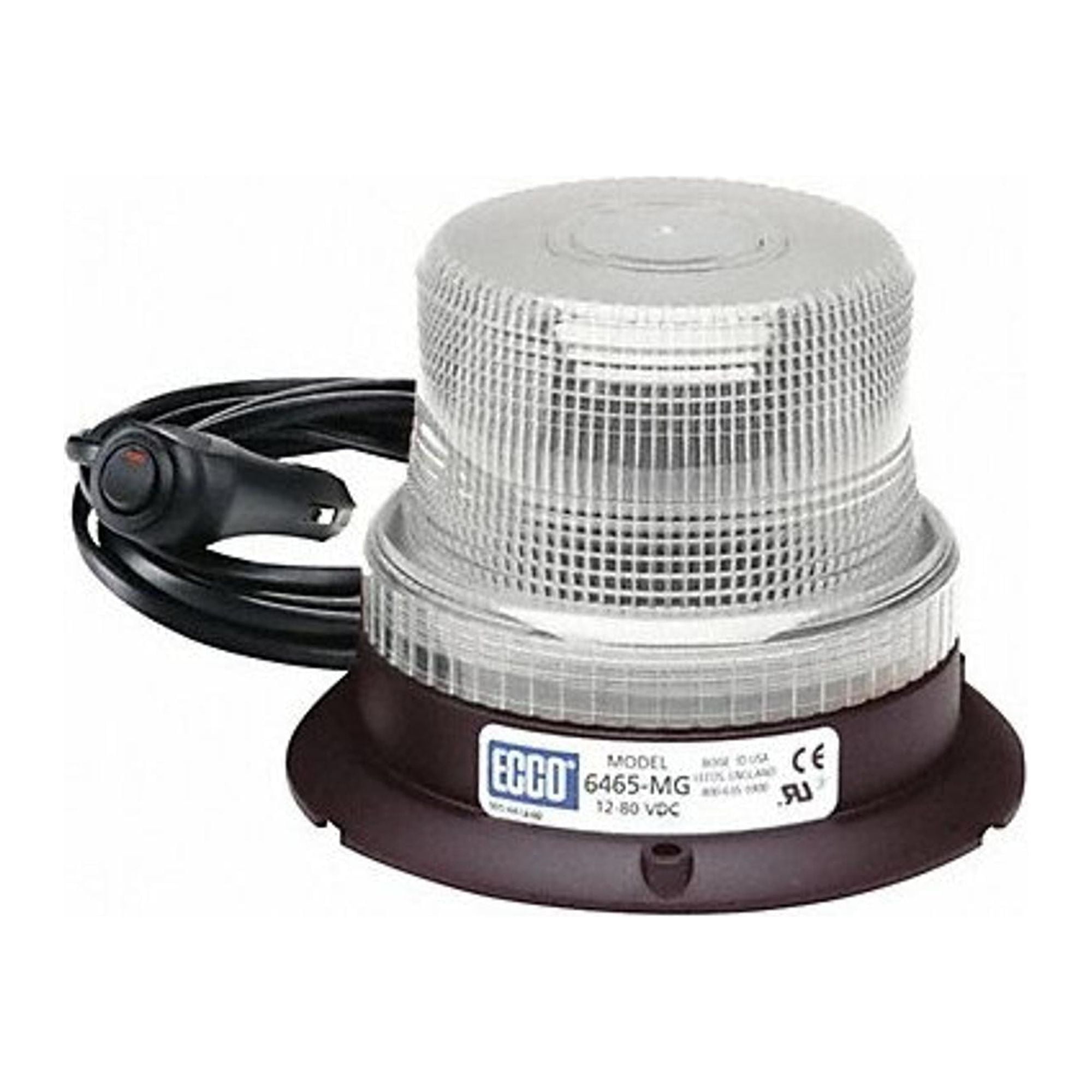 Ecco Beacon Light,Clear,Flashing 6465C-MG - Walmart.com