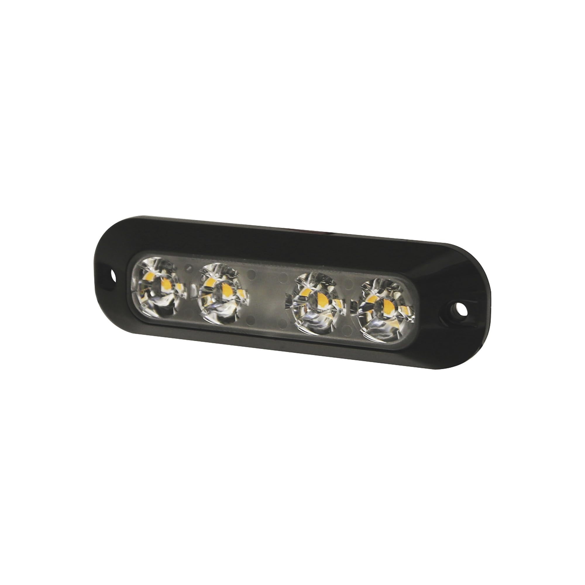 LED,Directional,4 LEDs,Amber/Clear - Walmart.com