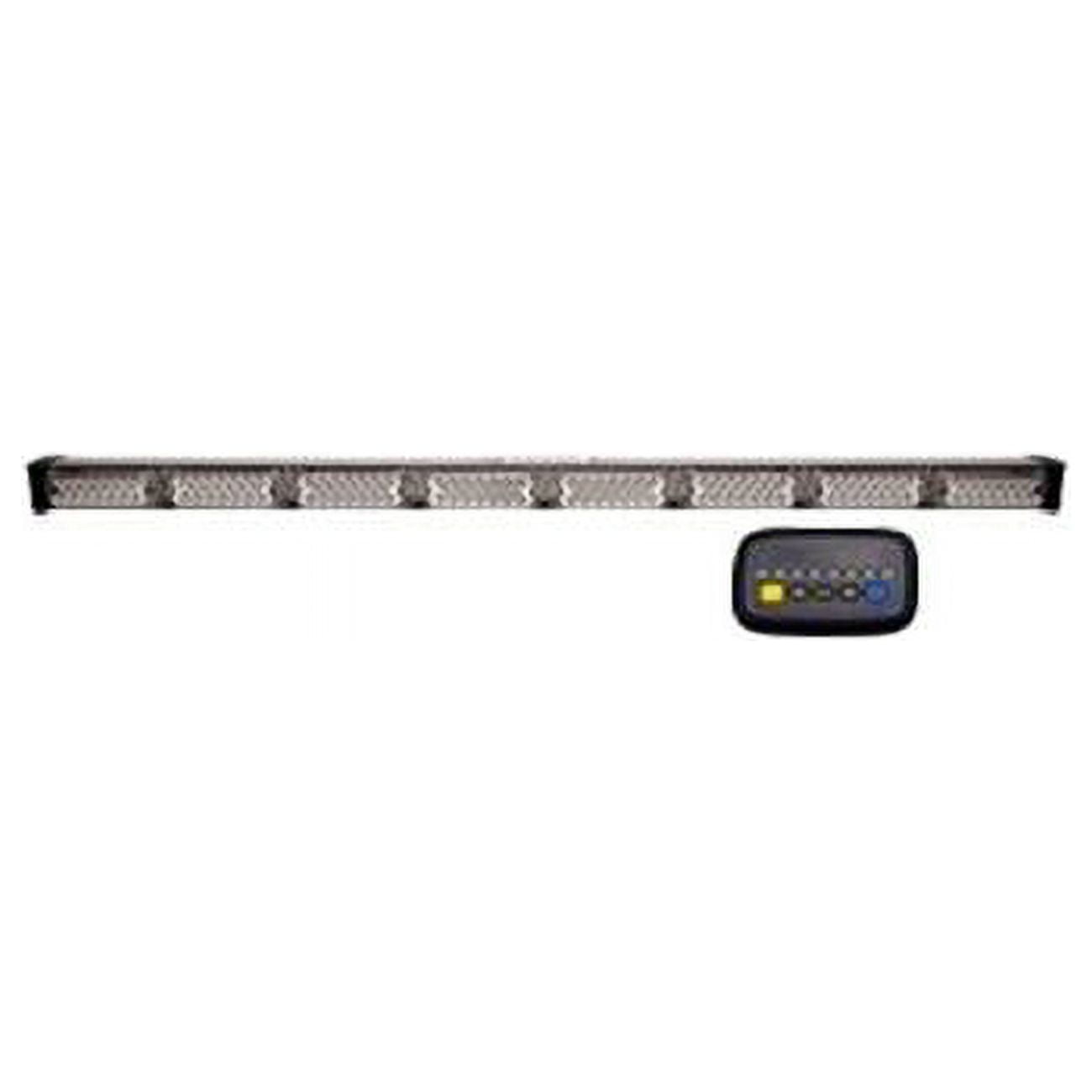 Ecco LED Warning Light Bar with 35 ft. Cable & In-Cab Controller, Amber ...