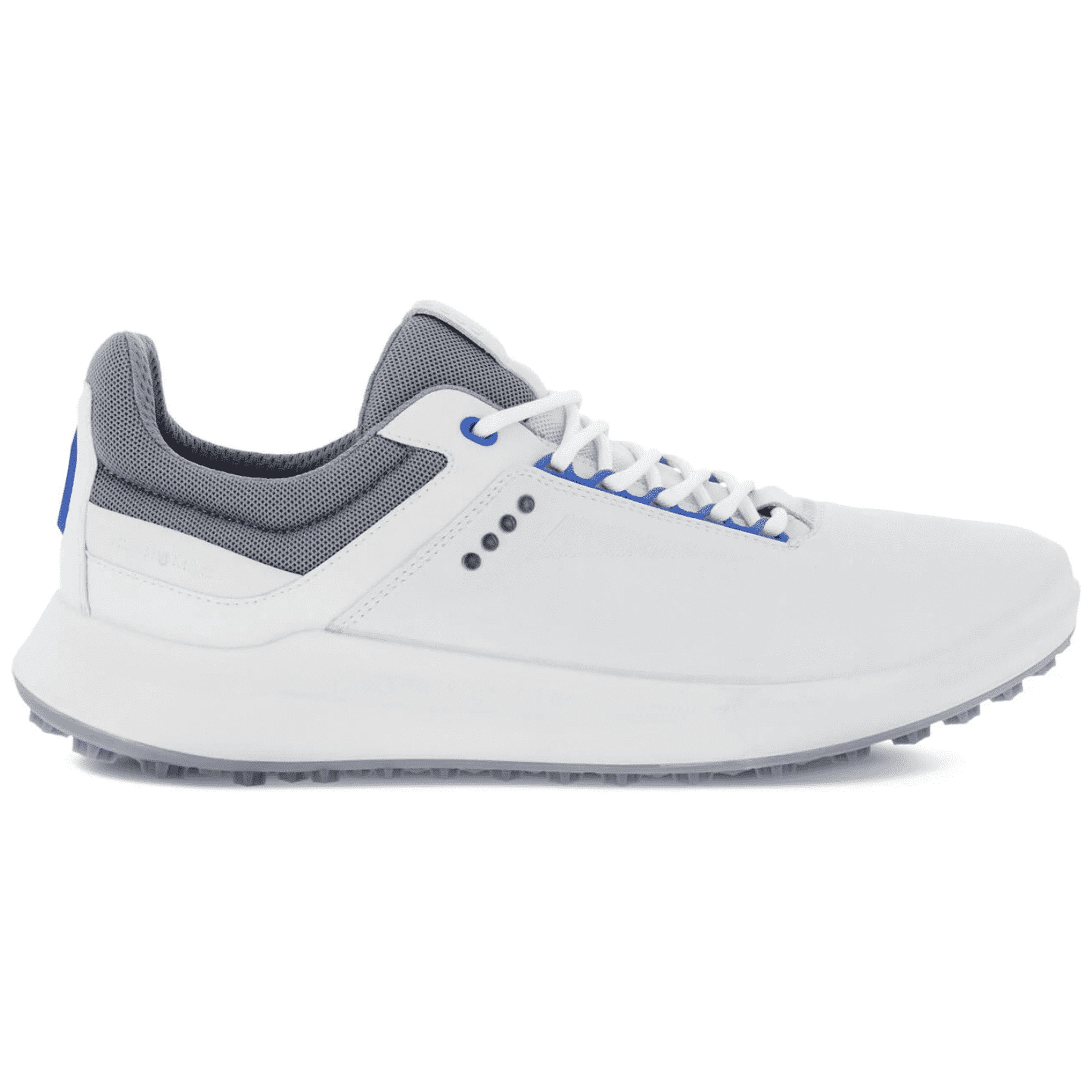 Ecco Men's Golf Core Shoe in White/Shadow White/Silver Grey - Walmart.com