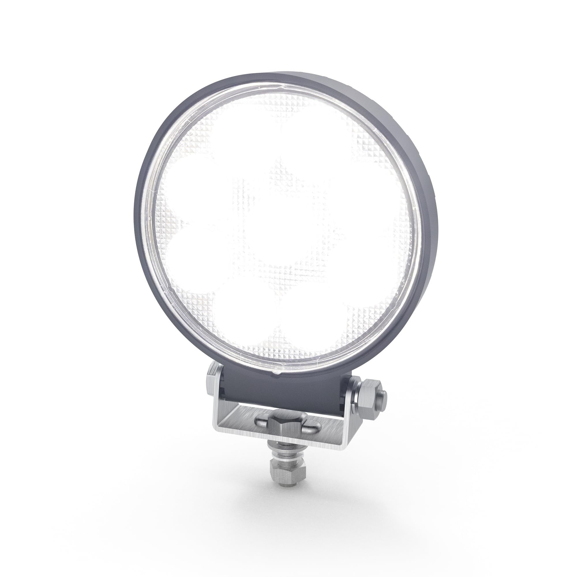 ECCO LED Work Light 4 Inch Round LED Work Lamp Flood Beam 13.5W 1500lm ...