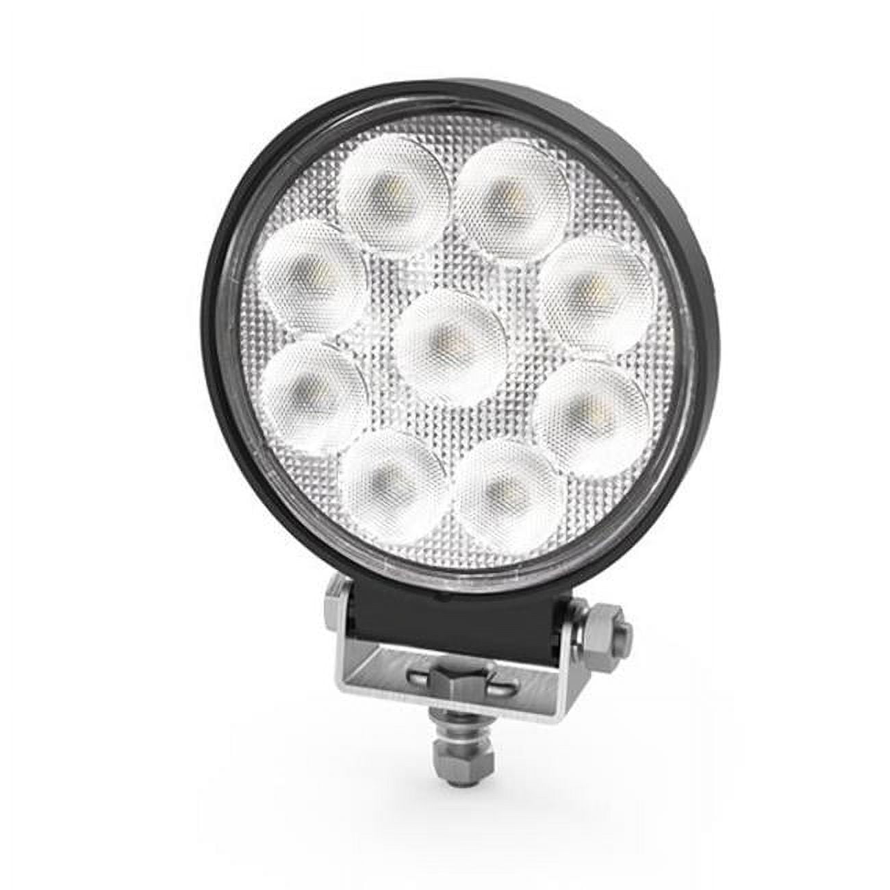 Ecco Safety Group ECCE92005W 12-24V 9 LED Round Flood Work Lamp ...