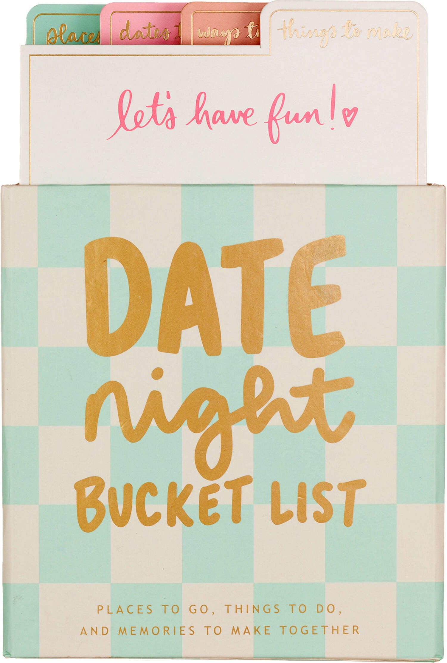 Eccolo Dayna Lee Date Night Couples Bucket List Card Set - Walmart.com