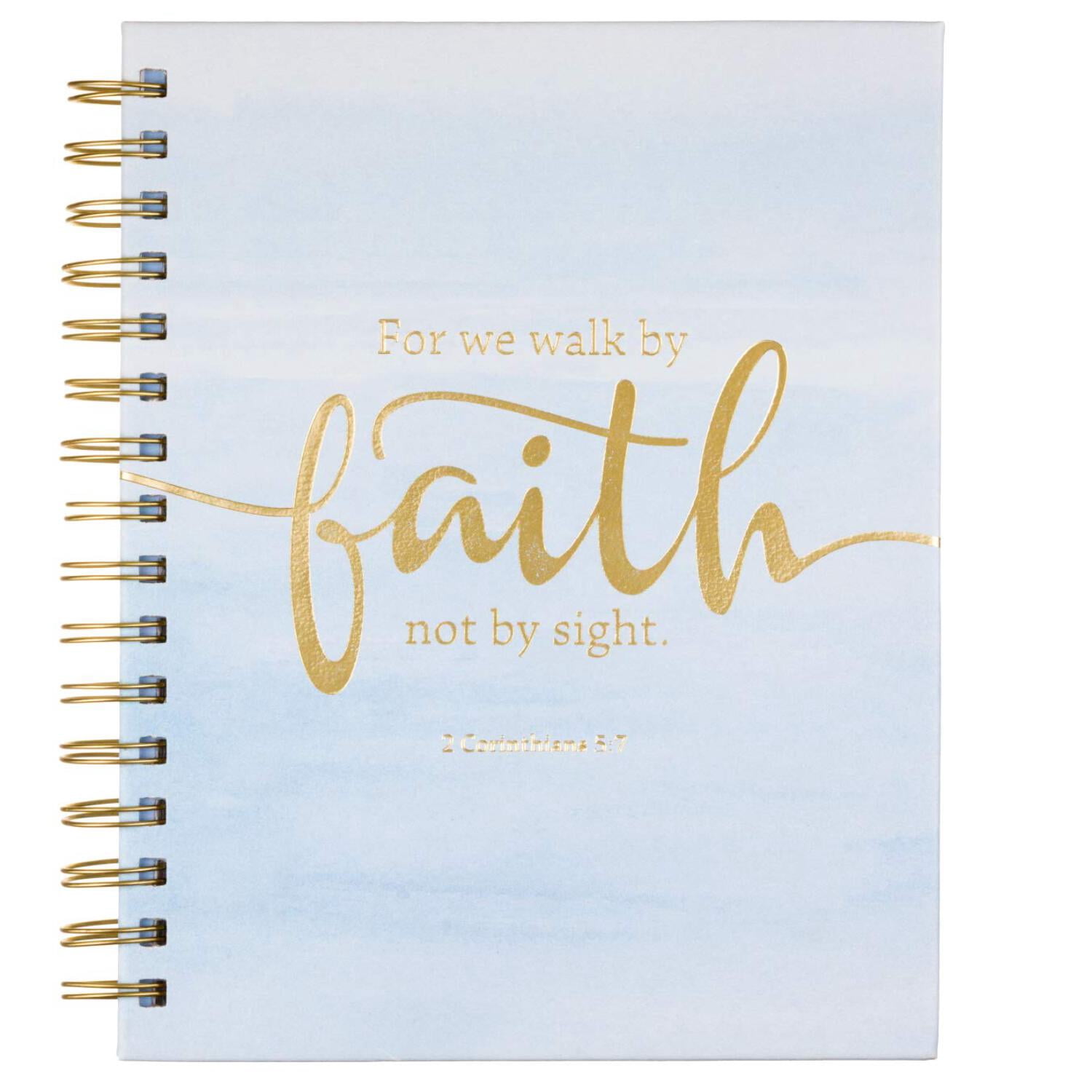 Eccolo Walk By Faith Fun Spiral Journal - Walmart.com
