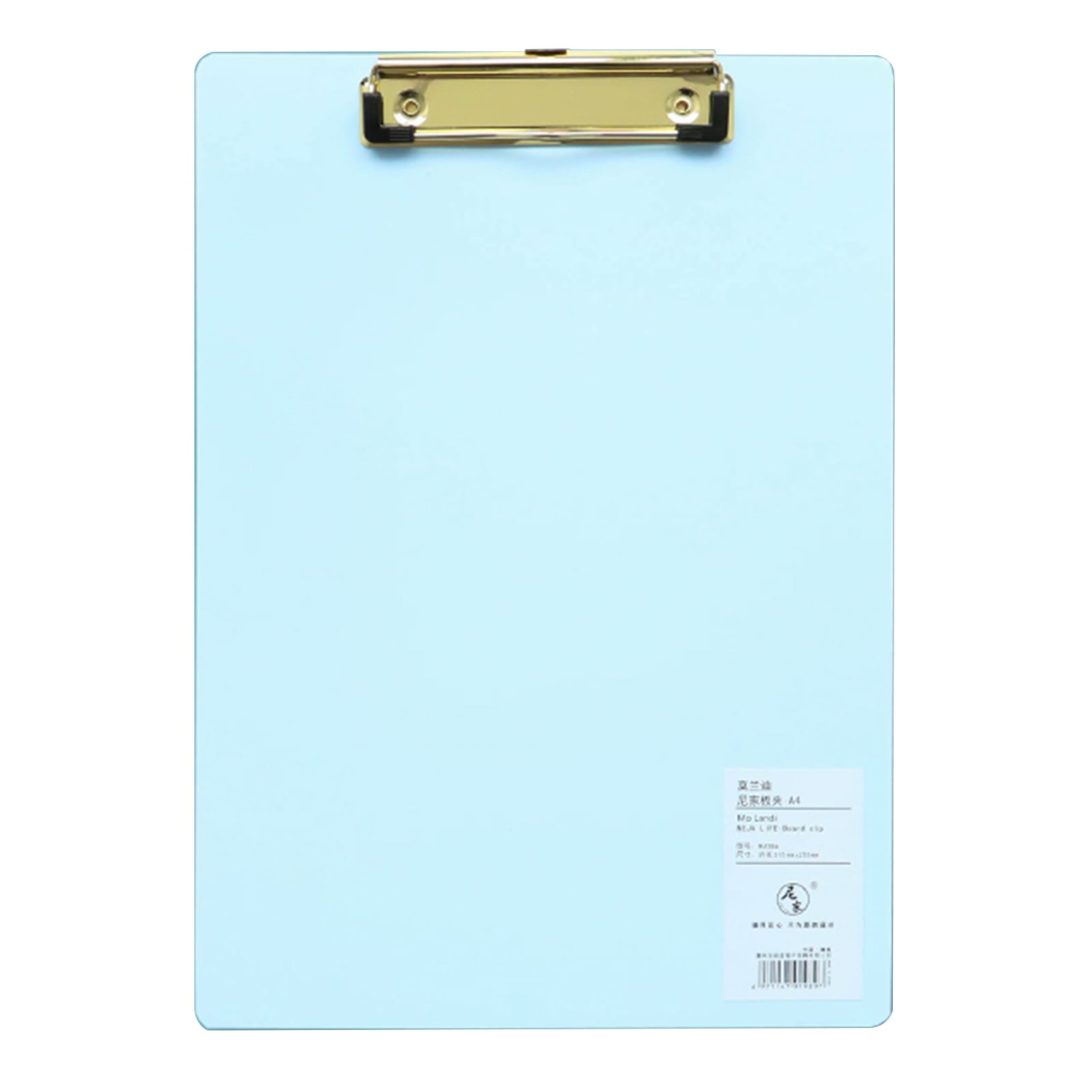 Eccomum A4 Clipboard Hardboard Writing Pad Profile Clip with Hanging ...