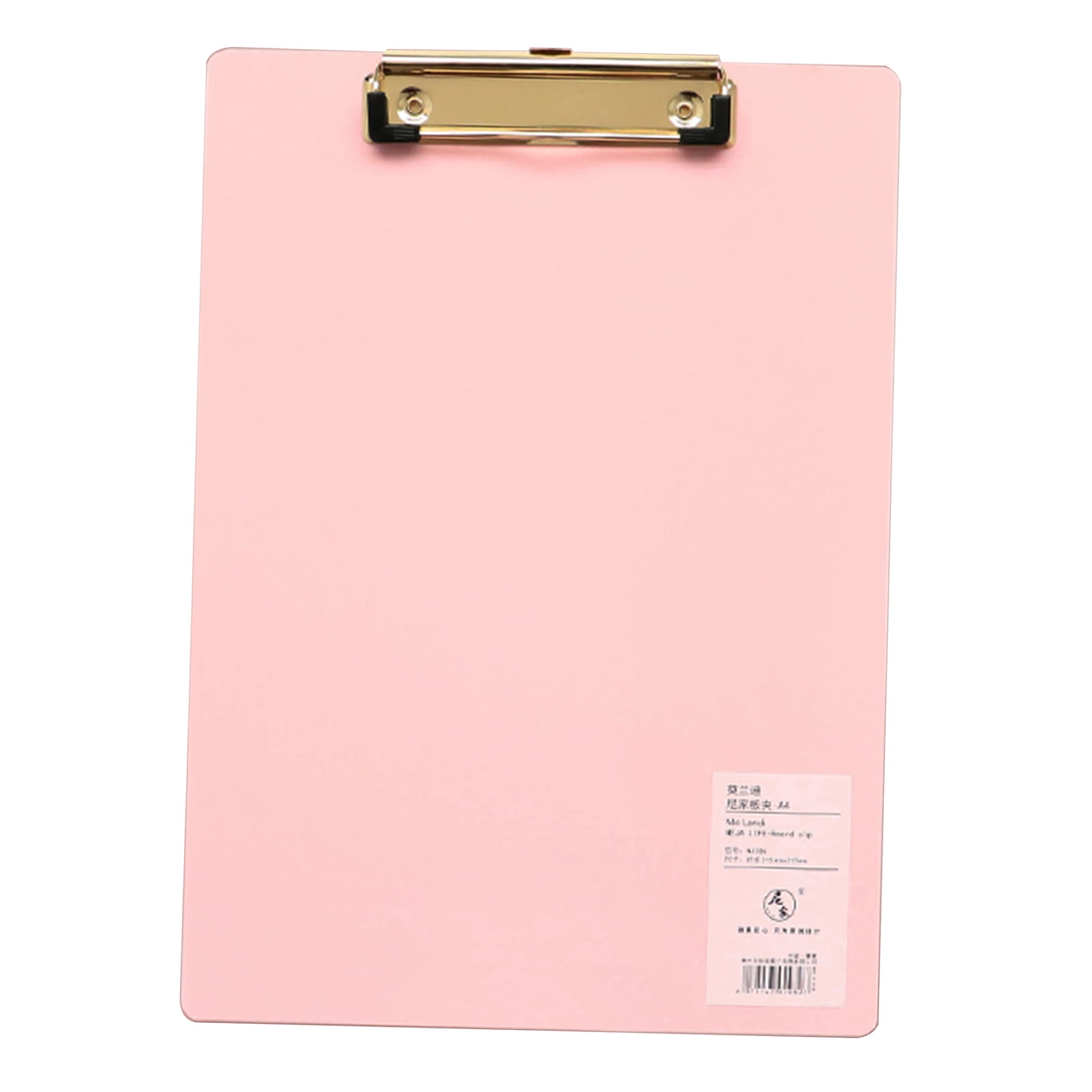 Eccomum A4 Clipboard with Metal Clip, Hardboard Pad for School, Office ...