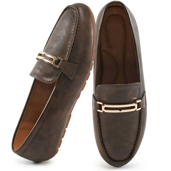 Gvdentm Cute Shoes for Women Loafers for Women Business Casual Shoes ...