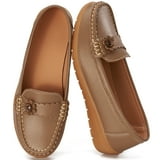 Ecetana Loafers for Women Causal Dressy Shoes Comfortable Walking Flats ...