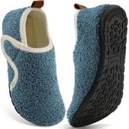 Ecetana Warm Knit House Slippers for Women Comfy Lined Slippers with ...