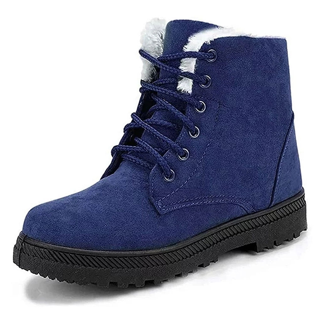 Ecetana Winter Snow Boots for Women Comfortable Outdoor Anti-Slip Ankle ...