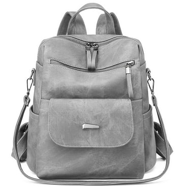 Women's Leather Backpack Purse Anti-theft Travel Fashion Shoulder Bag ...