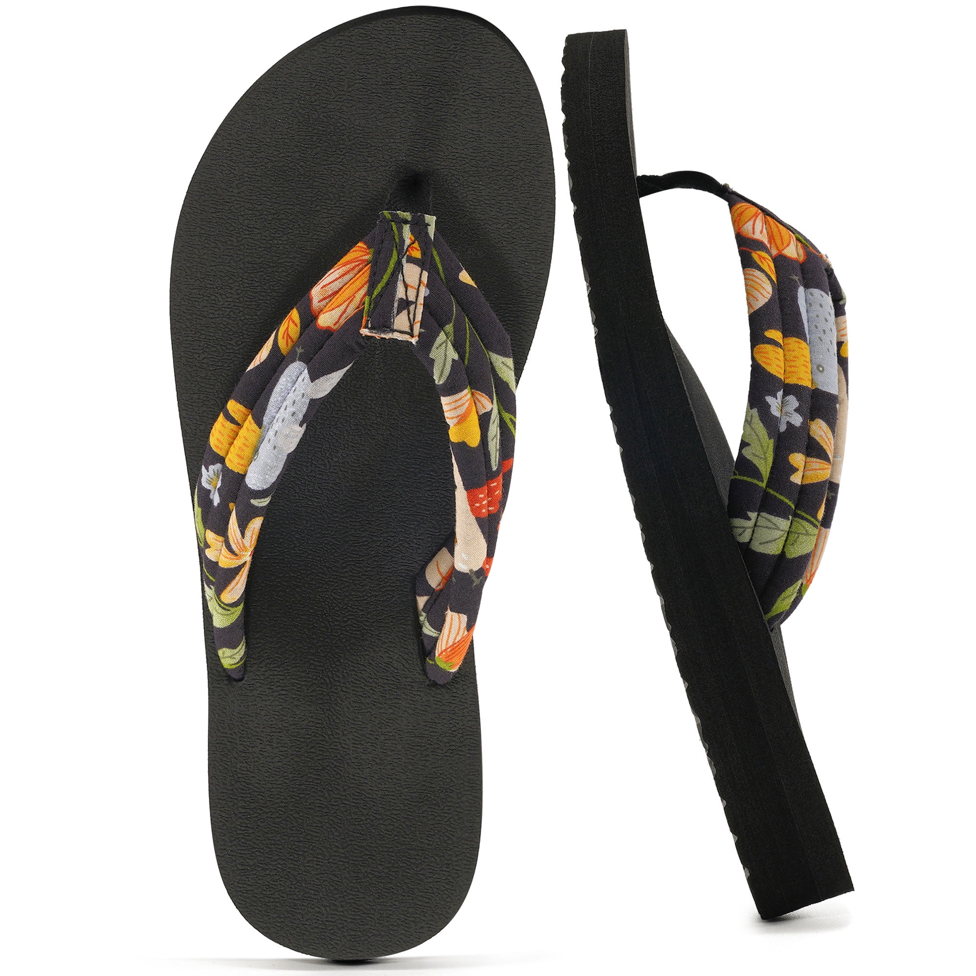 Ecetana Women's Flip Flops, Comfort Thong Sandals, Anti-Slip ...