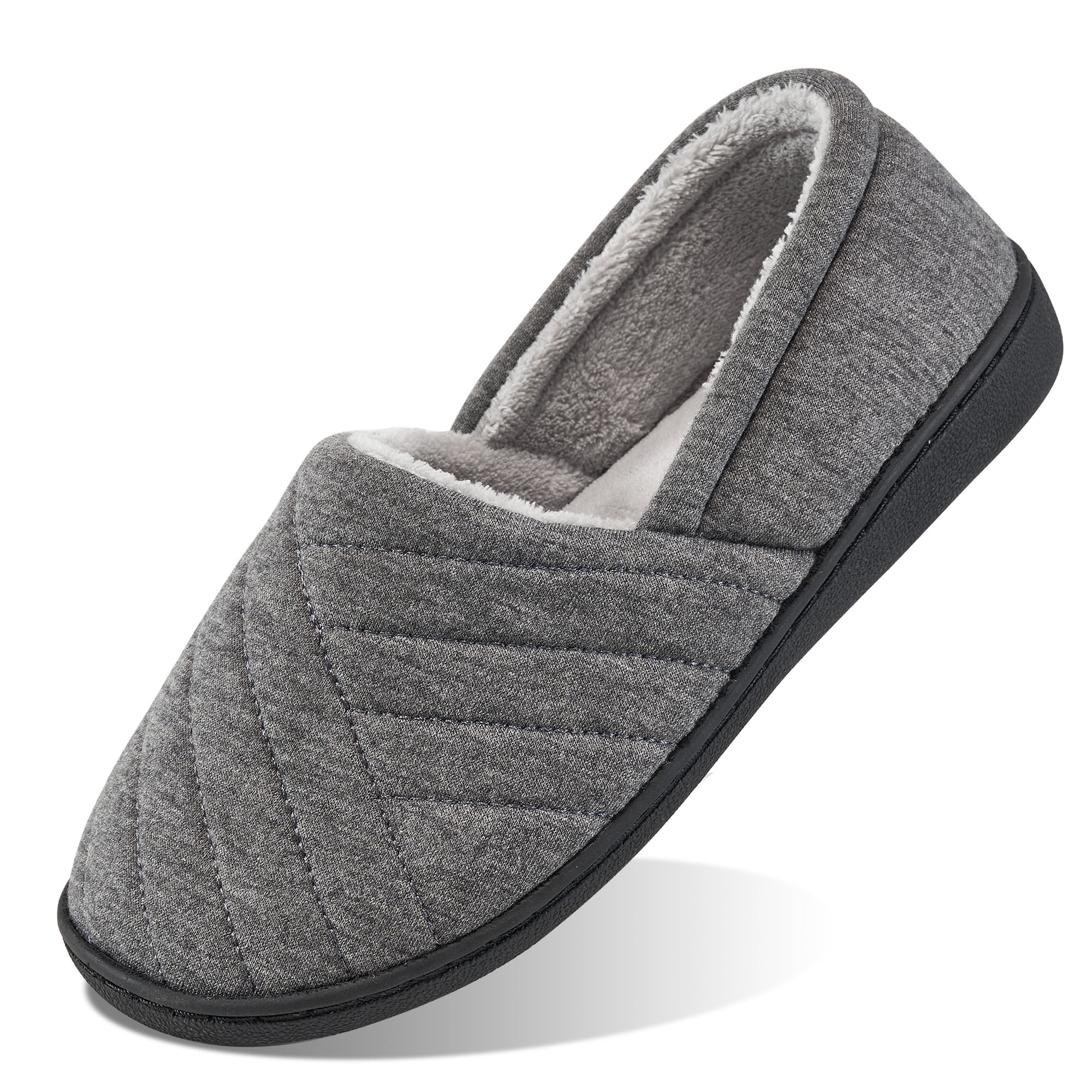 Ecetana Women's Memory Foam Slippers Lightweight Cozy Closed Back House ...