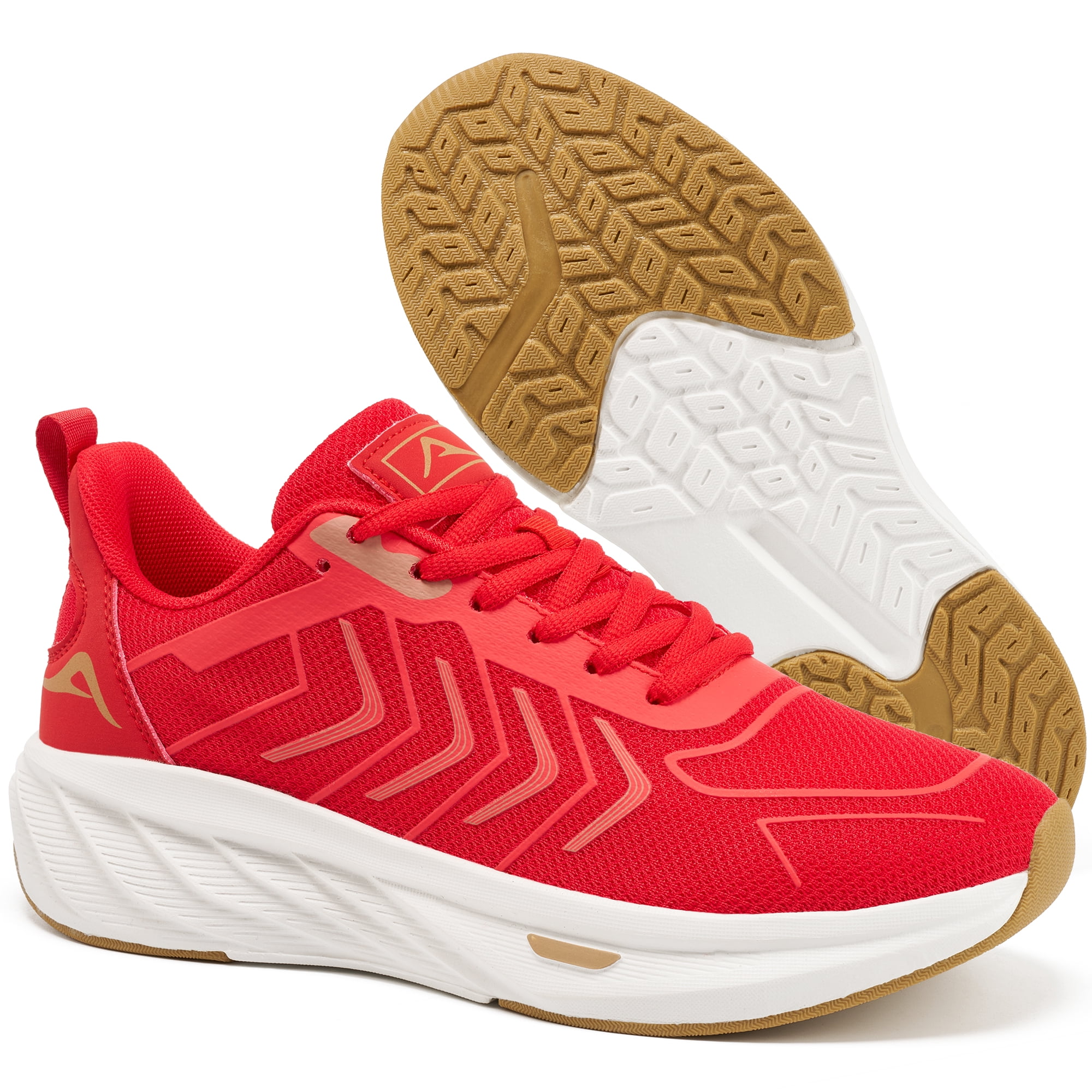 Ecetana Women's Running Walking Tennis Shoes Non-Slip Breathable Mesh ...