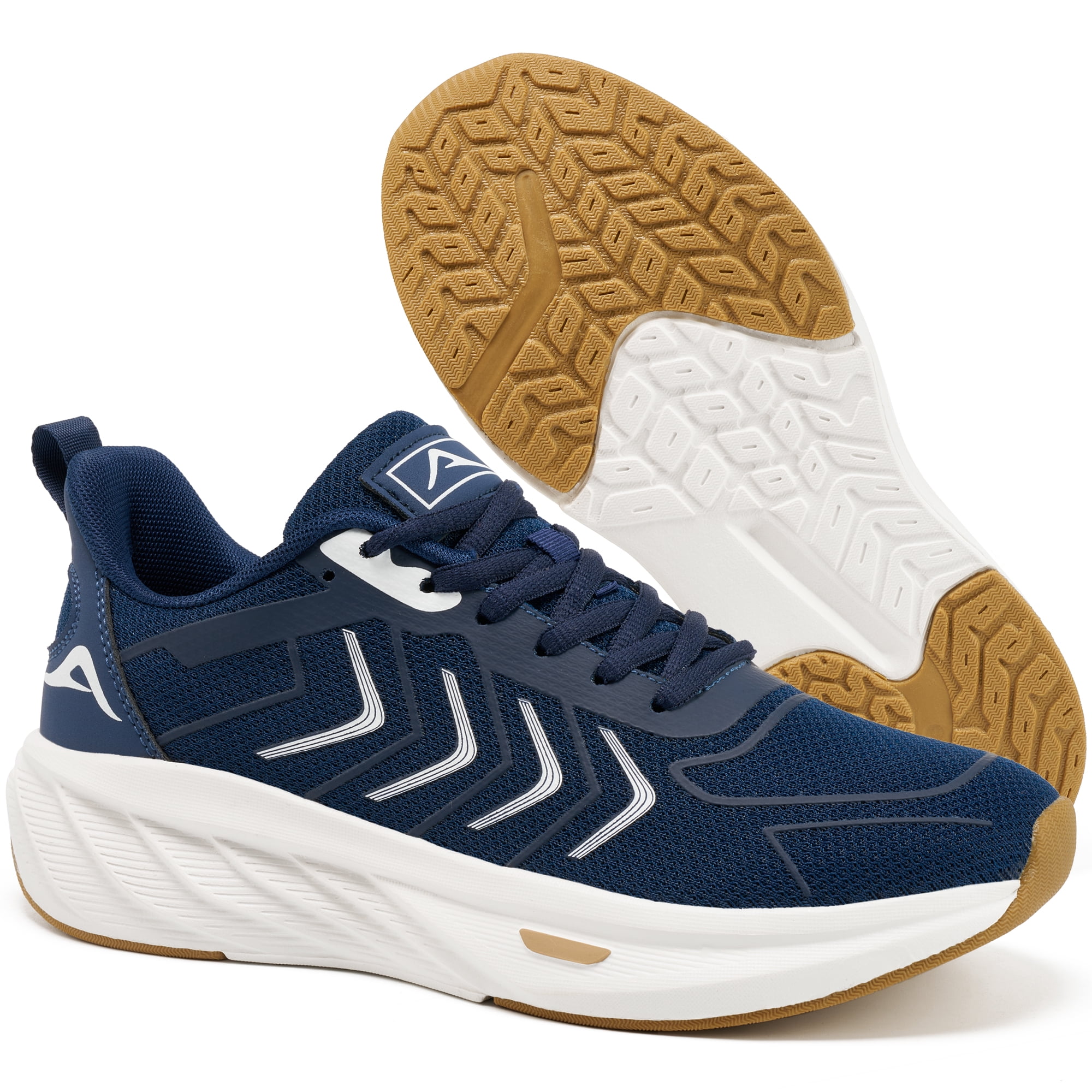 Ecetana Women's Running Walking Tennis Shoes Non-Slip Breathable Mesh ...