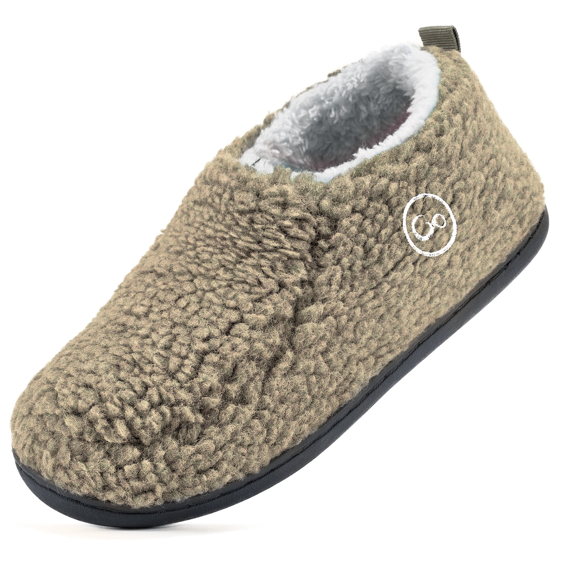 Ecetana Womens Slippers Indoor Shoes with Memory Foam Warm Plush Fleece ...