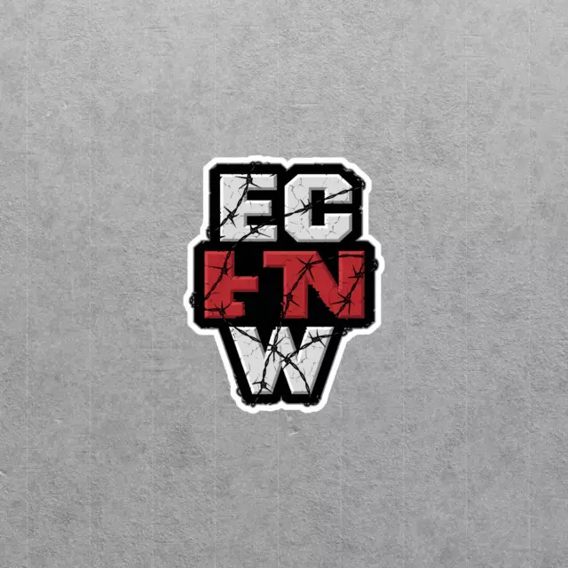 Ecfw Barbed Wire Sticker - Edgy Punk Rock Aesthetic Decalphone Decal ...